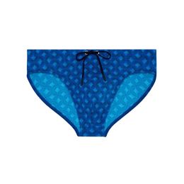 HOM Badehose Swim Mini Briefs Trinacria in navy print | Gr.: S
