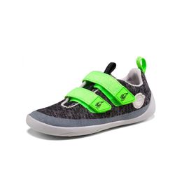 Affenzahn Klettschuh Knit Happy Panther in Grau | Gr.: 32