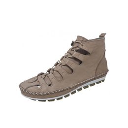 Gemini Schn&uuml;rer Sommerstiefel in Beige | Gr.: 37