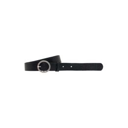 Lee G&uuml;rtel Round Buckle in Black | Gr.: 90 cm