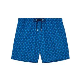 HOM Boxer-Badehose Beach Boxer Trinacria in navy print | Gr.: S