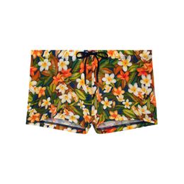 HOM Badeshorts Swim Shorts Etna in navy print | Gr.: XL