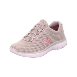 Skechers Sneaker SUMMITS - QUICK LAPSE in gray/hot pink | Gr.: 39