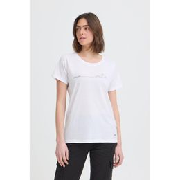 North Bend T-Shirt NBCarla W in Wei&szlig; | Gr.: 40