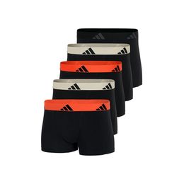 Adidas 5er Pack Trunk Active Flex Cotton in Schwarz | Gr.: XXL