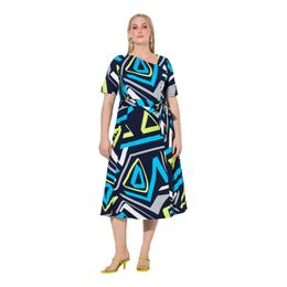 Ulla Popken Kleid in marine | Gr.: 46-48