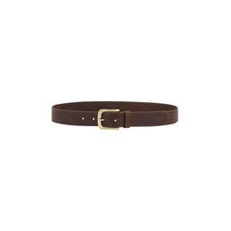 Wrangler G&uuml;rtel Western Stitch in Dark Brown | Gr.: 105 cm