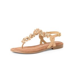 Marco Tozzi Zehensteg in Beige | Gr.: 36