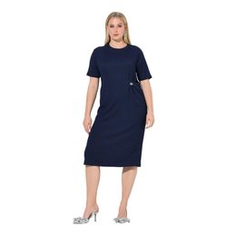 Ulla Popken Midikleid in marine | Gr.: 46-48