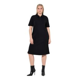 Ulla Popken Kleid in schwarz | Gr.: 62/64