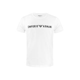 Emporio Armani T-Shirt Megalogo in Wei&szlig; | Gr.: XL
