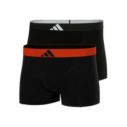 Adidas 2er Pack Trunks Active Flex Cotton-Body in Schwarz | Gr.: L