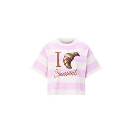 Rich & Royal Rich & Royal Boxy Striped Shirt Croissant in Soft Orchid | Gr.: xs