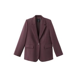 Mango Blazer 'Veronica' female Purple size XXS