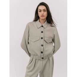 4tailors Between-Season Jacket 'Serreno' female Grey size 38
