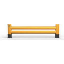 Ampere Rack Mammut Regalendschutz, Doppelplanke, H 600 mm, L 2500 mm
