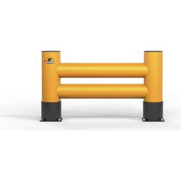 Ampere Rack Mammut Regalendschutz, Doppelplanke, H 600 mm, L 1200 mm