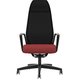Z&uuml;co Z&uuml;co B&uuml;rostuhl Selvio 0146 Z&Uuml;CO, Netz-R&uuml;ckenlehne, chilirot