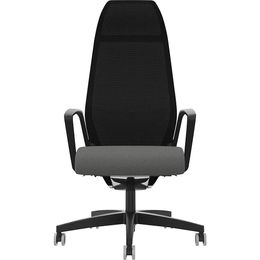 Z&uuml;co Z&uuml;co B&uuml;rostuhl Selvio 0146 Z&Uuml;CO, Netz-R&uuml;ckenlehne, anthrazit-metallic