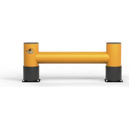 Ampere Rack Mammut Regalendschutz, Einzelplanke, H 400 mm, L 1200 mm
