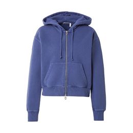 WEEKDAY Zip-Up Hoodie 'Tonia' female Blue size XS