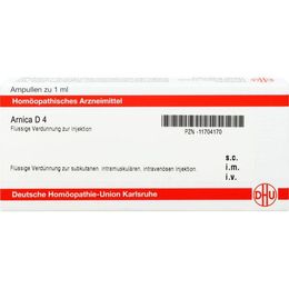 DHU-Arzneimittel Arnica D 4 Ampullen 8 ml