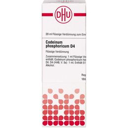DHU-Arzneimittel Codeinum Phosphoricum D 4 Dilution 20 ml
