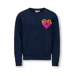 Only Girls Sweatshirt 'KOGANNI' girl Blue size 158/164