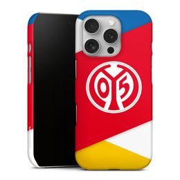 DeinDesign iPhone 16 Pro Handy Premium Case Smartphone Handyh&uuml;lle Schutzh&uuml;lle matt 1. Fsv Mainz 05 E.V. Official Licensed Product Soccer Premium Case