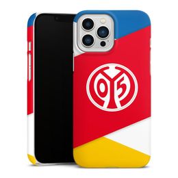 DeinDesign iPhone 13 Pro Max Handy Premium Case Smartphone Handyh&uuml;lle Schutzh&uuml;lle matt 1. Fsv Mainz 05 E.V. Official Licensed Product Soccer Premium Case