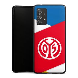 DeinDesign Galaxy A52s 5G Handy Silikon H&uuml;lle Case schwarz Handyh&uuml;lle 1. Fsv Mainz 05 E.V. Official Licensed Product Soccer