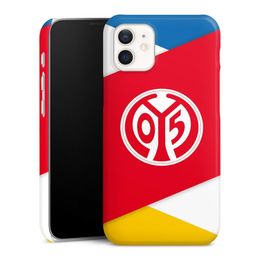 DeinDesign iPhone 12 mini Handy Premium Case Smartphone Handyh&uuml;lle Schutzh&uuml;lle gl&auml;nzend Soccer Official Licensed Product 1. Fsv Mainz 05 E.V. Premium Case