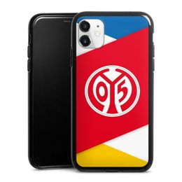 DeinDesign iPhone 11 Handy Silikon H&uuml;lle Case schwarz Handyh&uuml;lle Official Licensed Product Soccer 1. Fsv Mainz 05 E.V.