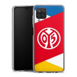 DeinDesign Galaxy A12 Handy Silikon H&uuml;lle Case transparent Handyh&uuml;lle Soccer Official Licensed Product 1. Fsv Mainz 05 E.V. Silikon Case