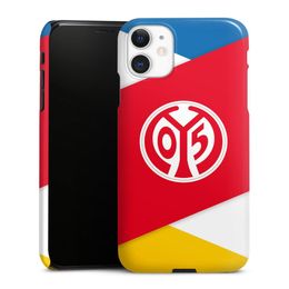 DeinDesign iPhone 11 Handy Premium Case Smartphone Handyh&uuml;lle Schutzh&uuml;lle gl&auml;nzend Soccer Official Licensed Product 1. Fsv Mainz 05 E.V. Premium Case