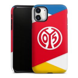 DeinDesign iPhone 11 Handy Panzer Handyh&uuml;lle robuste Outdoor H&uuml;lle Schutzh&uuml;lle matt Soccer Official Licensed Product 1. Fsv Mainz 05 E.V. Tough Case