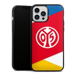 DeinDesign iPhone 13 Pro Max Handy Silikon H&uuml;lle Case schwarz Handyh&uuml;lle 1. Fsv Mainz 05 E.V. Official Licensed Product Soccer