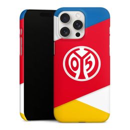 DeinDesign iPhone 15 Pro Max Handy Premium Case Smartphone Handyh&uuml;lle Schutzh&uuml;lle matt 1. Fsv Mainz 05 E.V. Official Licensed Product Soccer Premium Case