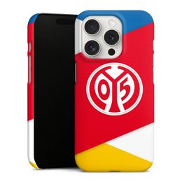 DeinDesign iPhone 15 Pro Handy Premium Case Smartphone Handyh&uuml;lle Schutzh&uuml;lle matt 1. Fsv Mainz 05 E.V. Official Licensed Product Soccer Premium Case