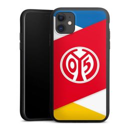 DeinDesign iPhone 11 Handy Premium Silikon H&uuml;lle Handyh&uuml;lle schwarz Case Official Licensed Product Soccer 1. Fsv Mainz 05 E.V. Silikon Premium Case
