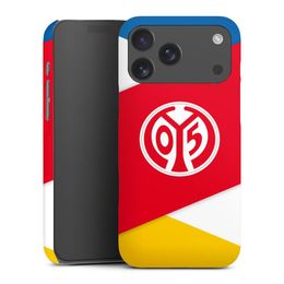 DeinDesign iPhone 17 Pro Max Handy Premium Case Smartphone Handyh&uuml;lle Schutzh&uuml;lle gl&auml;nzend 1. Fsv Mainz 05 E.V. Official Licensed Product Soccer Premium Case