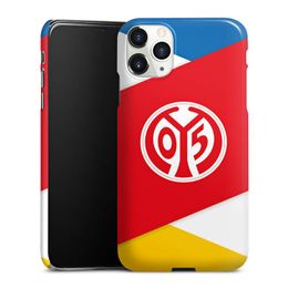 DeinDesign iPhone 11 Pro Max Handy Premium Case Smartphone Handyh&uuml;lle Schutzh&uuml;lle gl&auml;nzend 1. Fsv Mainz 05 E.V. Official Licensed Product Soccer Premium Case