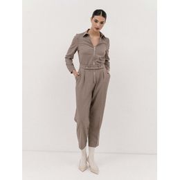 4tailors Jumpsuit 'Hot Sauce' female Beige size 36