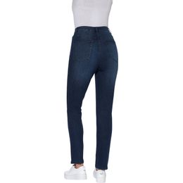 WITT Damen High-waist-Jeans in Karottenform, dark blue, Gr&ouml;&szlig;e 27