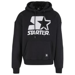 Herren Kapuzenpullover "Starter Black Label Starter Oversized Logo Hoodie"schwarz, Gr. M, STARTER Black Label, mehrfarbig, 70% Baumwolle, 30%