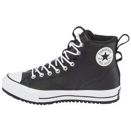 Sneaker Converse "CHUCK TAYLOR ALL STAR WATER-REPELLENT HIKER BOOT", Herren, Gr. 38, schwarz-wei&szlig; (schwarz, schwarz, wei&szlig;), Synthetik, Schuhe Sneaker, wasserabweisend