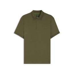 Poloshirt BOSS Green "Porsche Spirit 70 Capsule Collection", Herren, Gr. L, open gr&uuml;n347, Shirts, Premium Herrenmode Innovative Geruchskontroll-Technologie HEIQ MINT