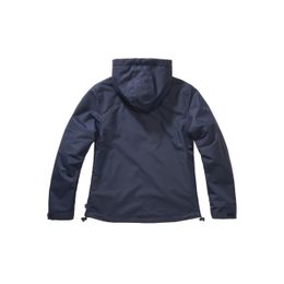 Langmantel Brandit "Brandit Damen Ladies Windbreaker Frontzip", Damen, Gr. 4XL, navy, 100% Polyester, M&auml;ntel