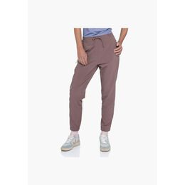 Sch&ouml;ffel SCH&Ouml;FFEL Damen Funktionshose "Pants Vienna L"twilight mauve, Gr. 34, Obermaterial: 87% Polyester, 13% Elasthan, Hosen, sportlicher Stil, bequeme