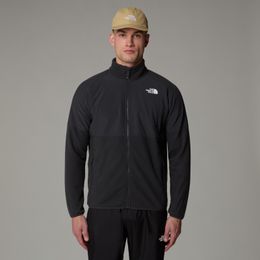 Fleecejacke The North Face "M GLACIER HEAVYWEIGHT FULL ZIP", Herren, Gr. XL, asphalt grau, asphalt grau, tnf schwarz, Fleece, Obermaterial: 100% Polyester, hoch geschlossener Ausschnitt, Raglan&auml;rmel,eingesetzt elastischer Bund, Jacken Fleecejacke, f&uuml;r k&uuml;hle Tage, aus Polyester, mit Rei&szlig;verschlusstaschen